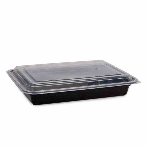 58OZ PLASTIC FOOD CONTAINER WITH LID (RECTANGULAR)HS-R58 – Hoyaboba.com